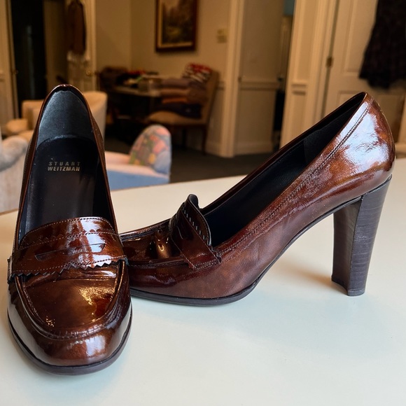 Stuart Weitzman | Shoes | Stuart Weitzman Patent Leather Tortoise ...